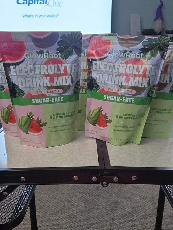 Glowroot | Other | Glowrootwatermelon Electrolyte Drink Mix Green ...